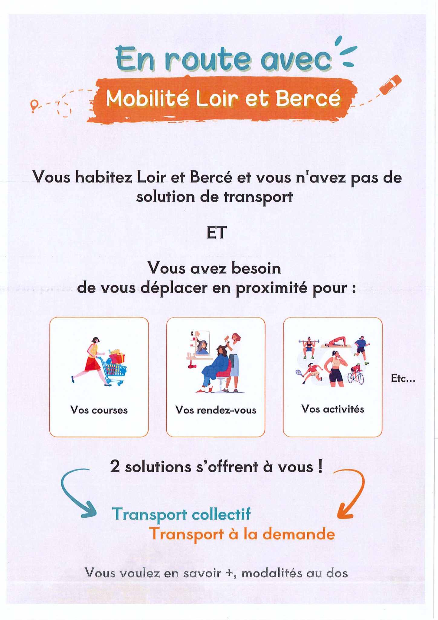 Mobilité Loir et Bercé - Luceau (72)